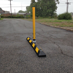 Rubber Curb Lane Delineator System | Sealcoating.com
